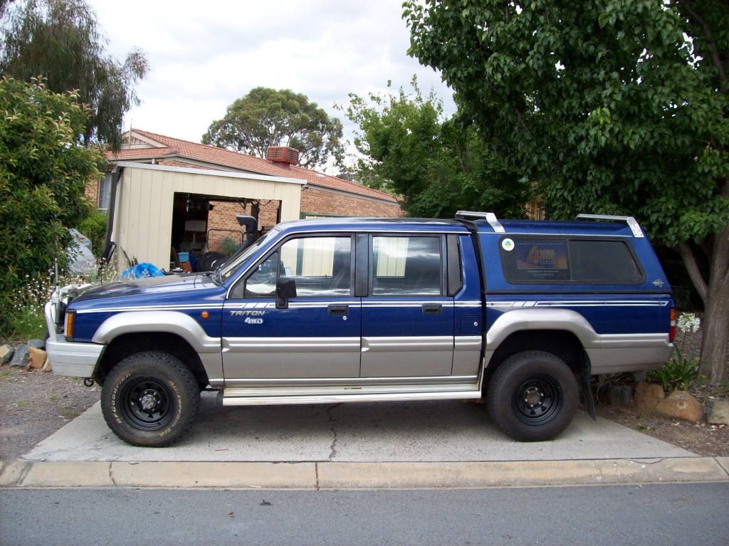 mitsubishi triton 1995 MJ luxury 5sp manual | 4x4Earth
