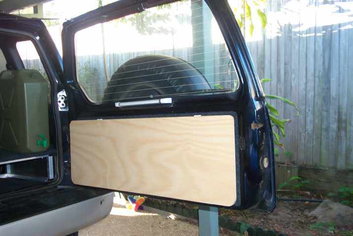 rear door foldown table | 4x4Earth