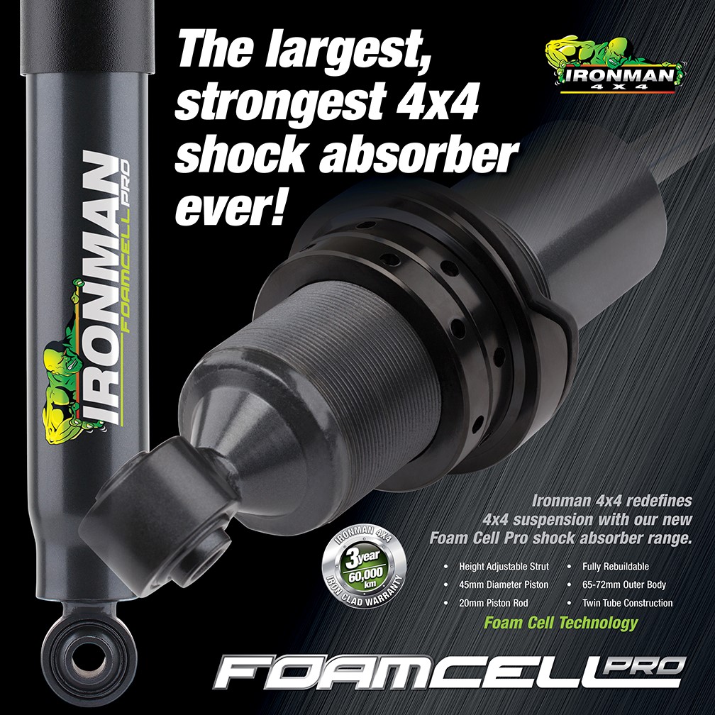 New Ironman 4x4 Foam Cell Pro Shocks | 4x4Earth