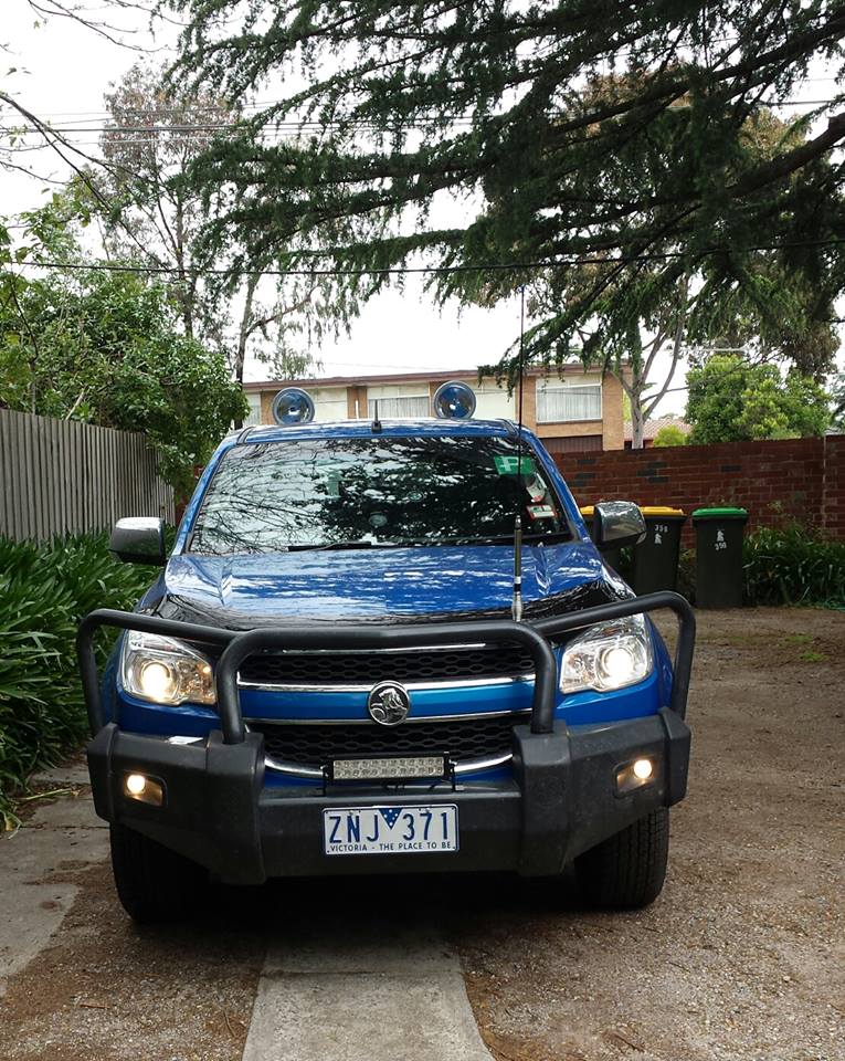 installing a genuine holden colorado rg 2013 front bull bar | 4x4Earth