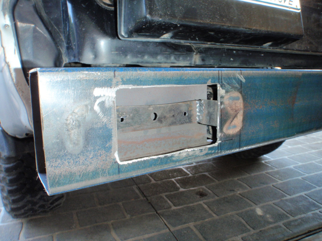 Pajero Custom Rear Bar | 4x4Earth