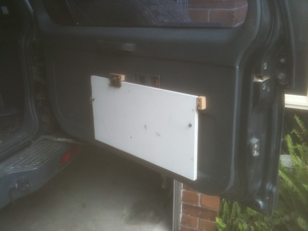 rear door foldown table | 4x4Earth