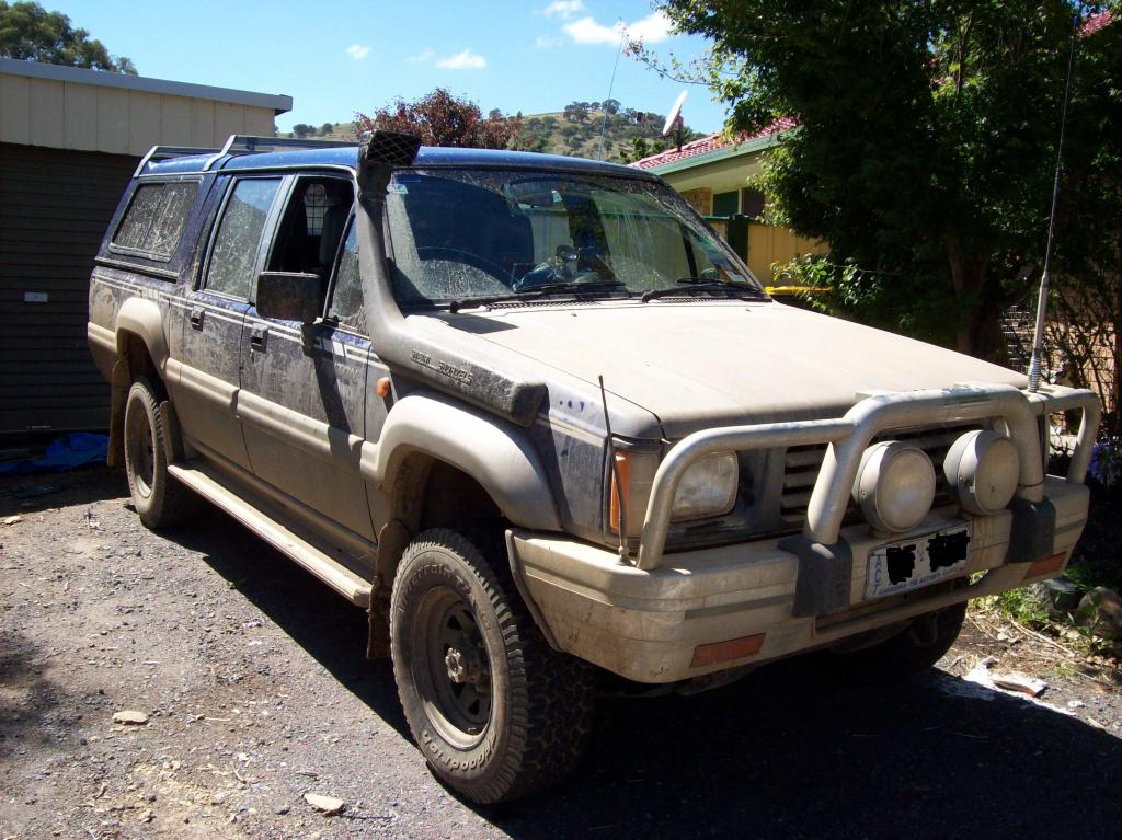 mitsubishi triton 1995 MJ luxury 5sp manual | 4x4Earth