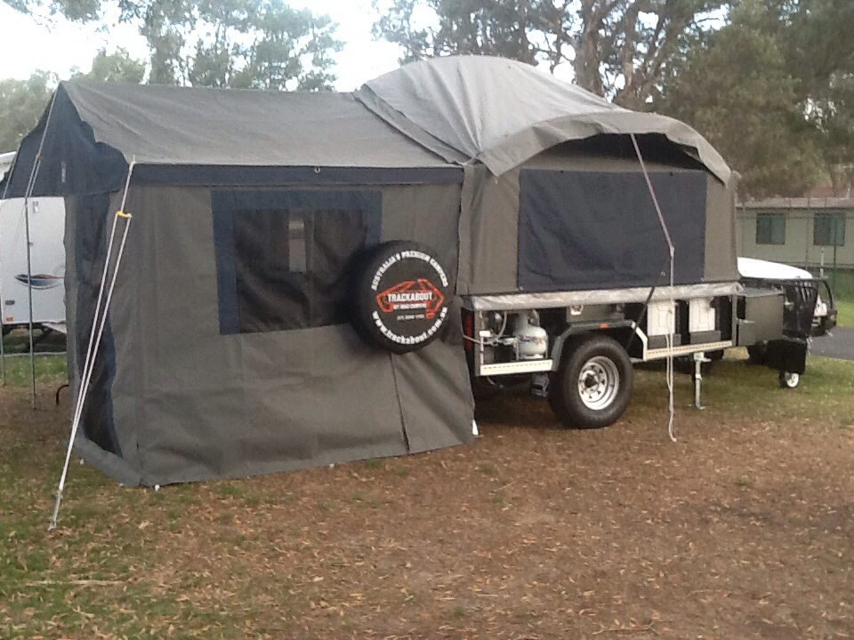 Picked up my new Trackabout Camper Trailer today | 4x4Earth