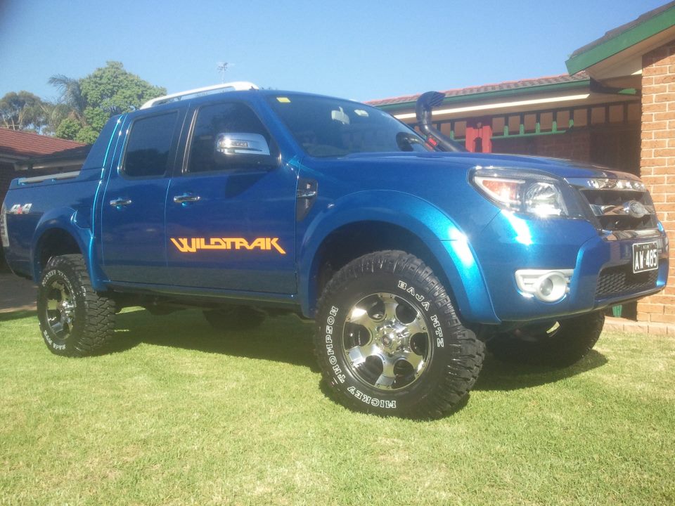 pics of 32.7 inch tyres on PX Ranger | 4x4Earth