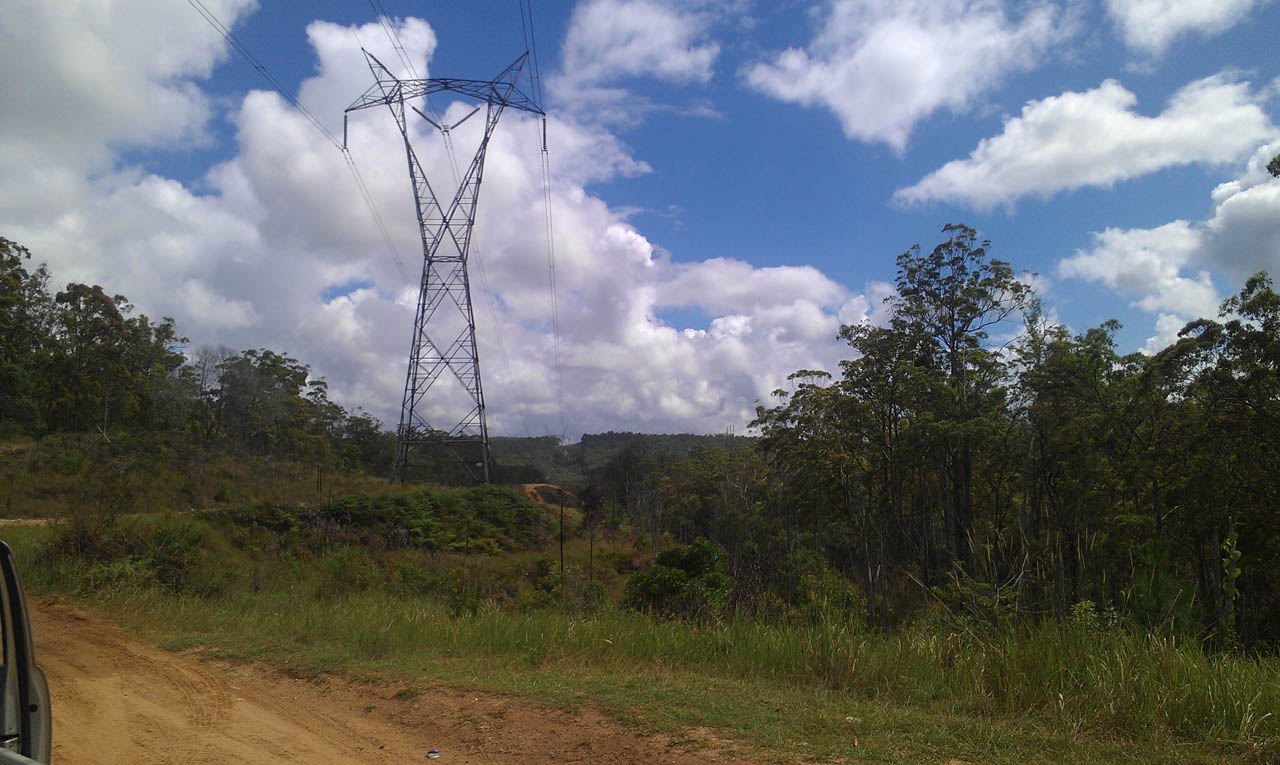 Glasshouse - Powerline track