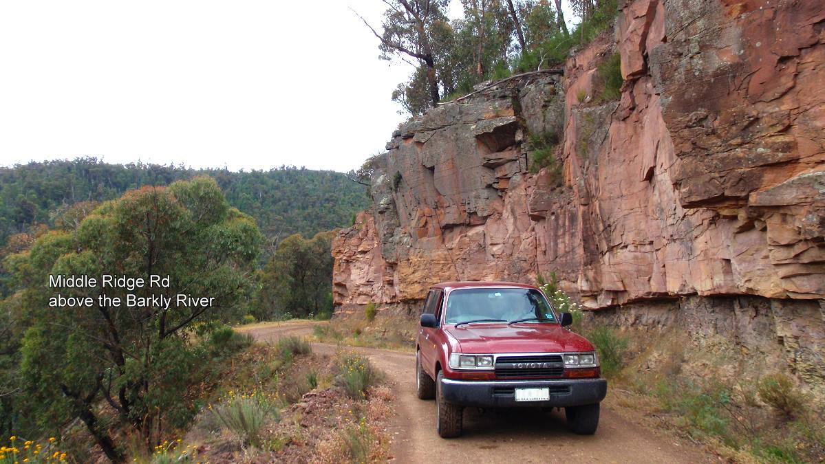 Mt Skene - to the east onto Middle Ridge
